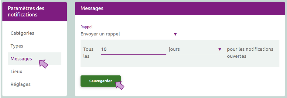 Messages – Pharius. Guide online